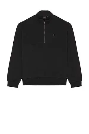 WHITESPACE Quarter Zip Sweatshirt