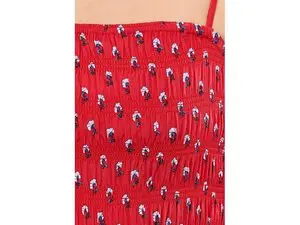Madewell Peony Printed Midi Dress