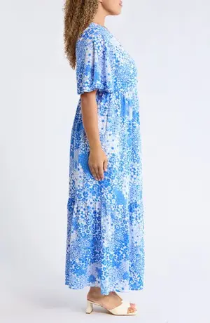 SUGARLIPS Floral Maxi Dress
