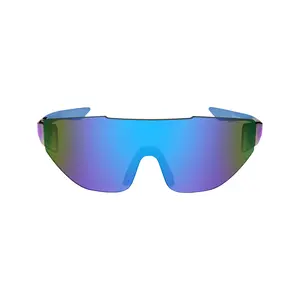 Nike Athena Edge Rimless Sports Sunglasses - Blue