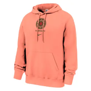 Nike Portland Thorns Fc Club Fleece Nwsl Pullover Hoodie - Pink