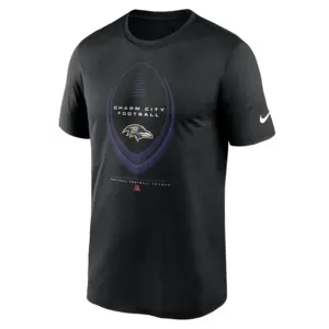 Nike Baltimore Ravens Legend Icon Dri-fit Nfl T-shirt - Black
