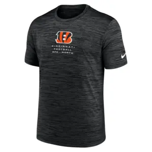 Nike Cincinnati Bengals Velocity Dri-fit Nfl T-shirt - Black
