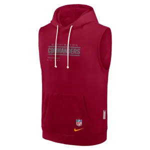 Nike Washington Commanders Sleeveless Pullover Hoodie