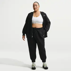Nike Phoenix Fleece Mid-rise Pants - Black