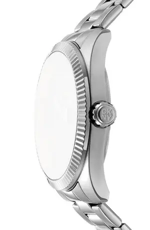 Dkny Day Date Bracelet Watch - Gray