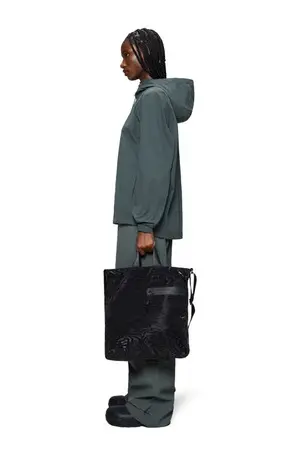 Rains Dash Waterproof Coated Canvas Tote - Amp