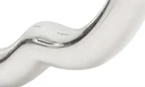 Kate Spade New York Wave Hoop Earrings - Silver