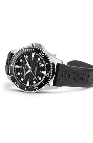 Hamilton Khaki Navy Scuba Automatic Rubber Strap Watch