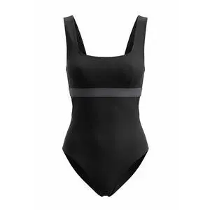 AULALA PARIS Aulala Paris The Defined Line One-Piece Swimsuit Black