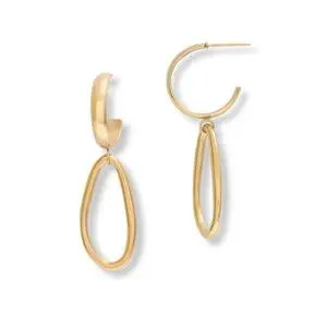 A WEATHERED PENNY Meri Hoop Earrings - Gold