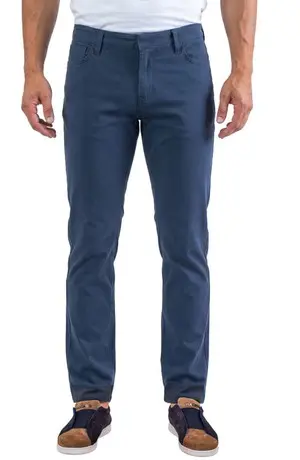 MACEOO Marthyr Stretch Trousers - Blue