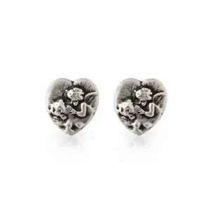 BY VIRGO Ione Earrings - Silver