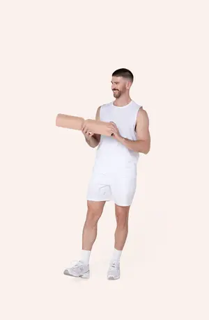 BALA The Hourglass Foam Roller - Sand