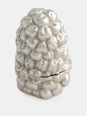 LEITÃO &AMP; IRMÃO Leitão & Irmão Blackberry Trinket Box In Sterling