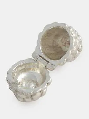 LEITÃO &AMP; IRMÃO Leitão & Irmão Blackberry Trinket Box In Sterling
