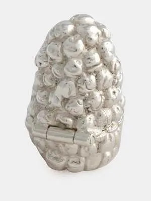 LEITÃO &AMP; IRMÃO Leitão & Irmão Blackberry Trinket Box In Sterling