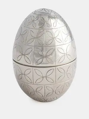 LEITÃO &AMP; IRMÃO Leitão & Irmão Egg Ornament - Silver