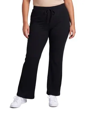 24seven Comfort Apparel Flowy Sweatpants For Women