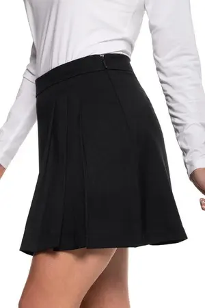 Coolibar Upf 50+ Golf Skort With Attached Shorts - Black