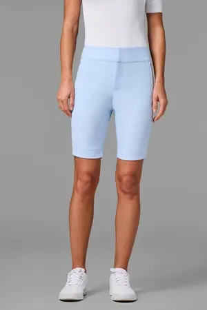 Coolibar Tailored V-neck Shorts With Upf 50+ Sun Protection - Skyride
