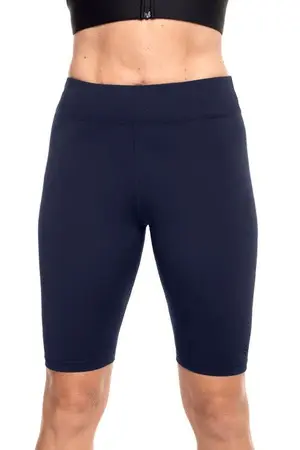 Coolibar Deep Water Upf 50+ Swim Shorts With Internal Pocket - Navy