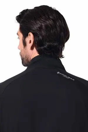 Coolibar Outpace Sport Jacket Upf 50+ Sun Protection - Black