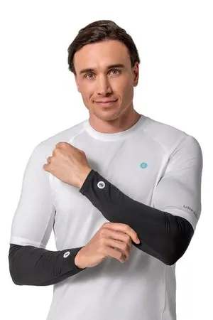 Coolibar Maxshield Performance Arm Sleeves - Black
