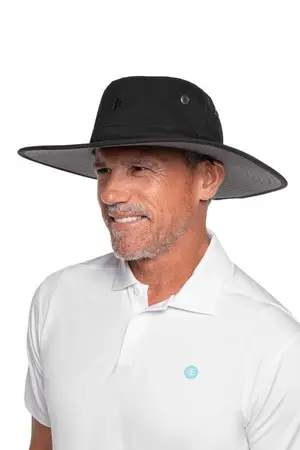 Coolibar Leo Shapeable Wide Brim Sun Hat Upf 50