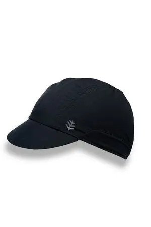 Coolibar South Point Cycling Cap - Black
