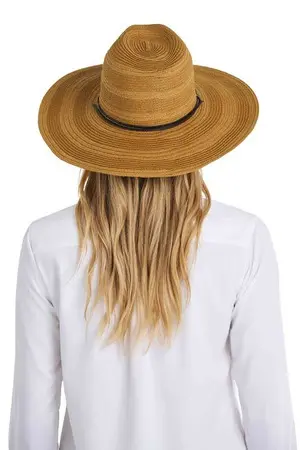 Coolibar Tempe Sun Hat With Chin Cord - Tan