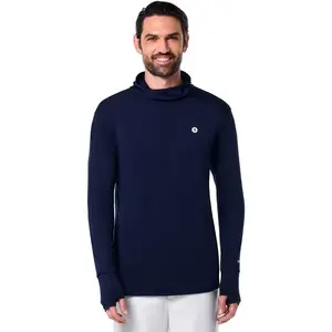 Coolibar Performance Sun Hoodie With Upf 50+ Protection - Navy