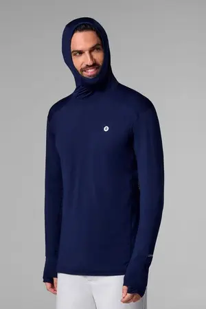 Coolibar Performance Sun Hoodie With Upf 50+ Protection - Navy