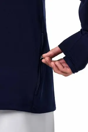 Coolibar Performance Sun Hoodie With Upf 50+ Protection - Navy