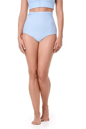 Coolibar Golden Isles Ultra High Rise Swim Bottoms - Skyride