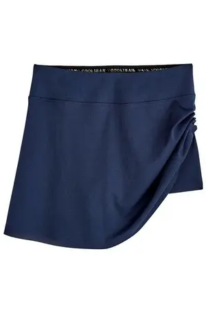 Coolibar High-waist Swim Skort With Upf 50+ Sun Protection - Navy