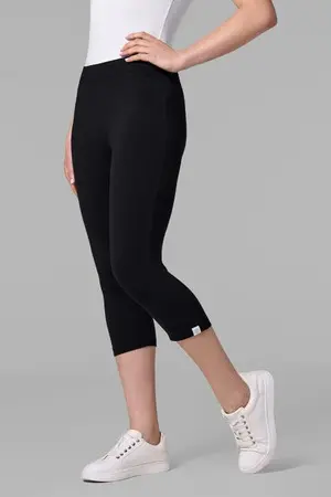 Coolibar Monterey Summer Capris - Grey Heather