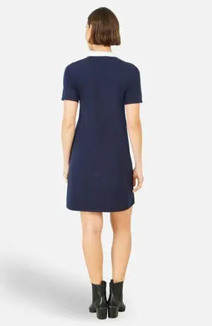 YUMI Embroidered Floral Tunic Dress