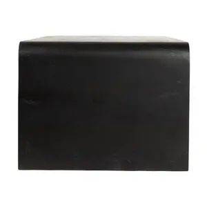 OLIVE GROVE Waterfall Edge Coffee Table - Black