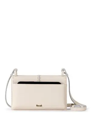 THE SAK Los Feliz Leather Phone Wallet - Stone