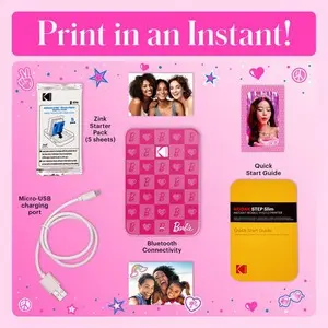 KODAK Step Slim Wireless Instant Portable Photo Printer