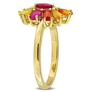 JULIANNA B. Sapphire Floral Ring