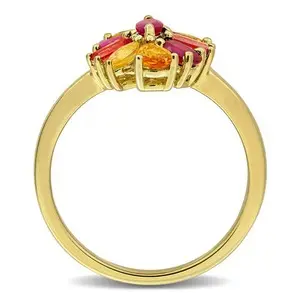 JULIANNA B. Sapphire Floral Ring
