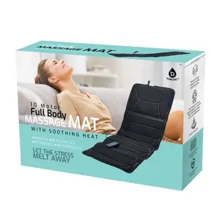 PURSONIC Full-body Heated Massage Mat & Rolling Massager
