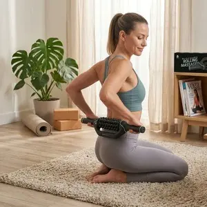 PURSONIC Full-body Heated Massage Mat & Rolling Massager