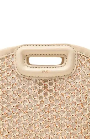 Maje Miss M Mini Mesh Bag With Fringe Detail