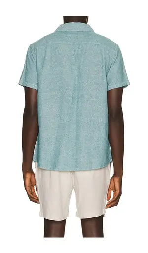 VINTAGE SUMMER Linen Button Down Shirt