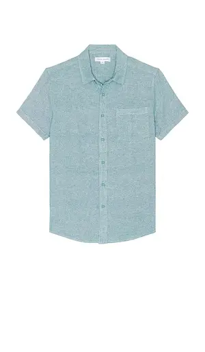 VINTAGE SUMMER Linen Button Down Shirt