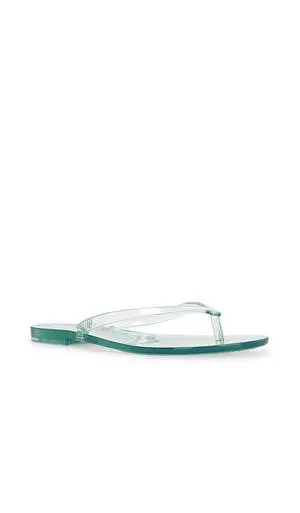 Madewell X Melissa Jelly Thong Flip Flop - Green