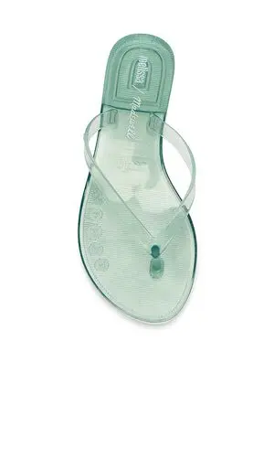 Madewell X Melissa Jelly Thong Flip Flop - Green